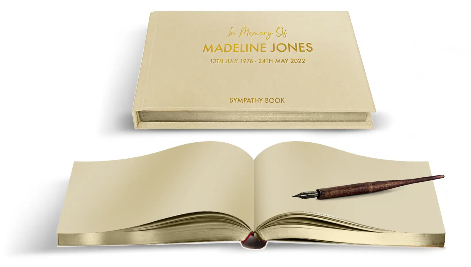 Funeral Condolence/Sympathy Books | Funeral Stationery